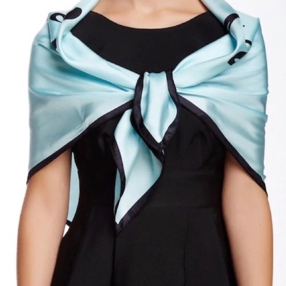 kate spade | Accessories | Kate Spade 0 Silk Scarf Love Is In The Air ...
